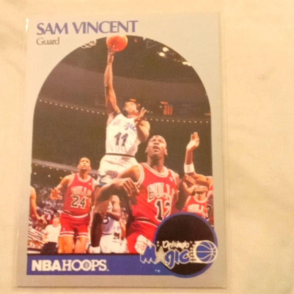 Other | Sam Vincent 199 Error Card Michael Jordan Wearing Wrong Number ...